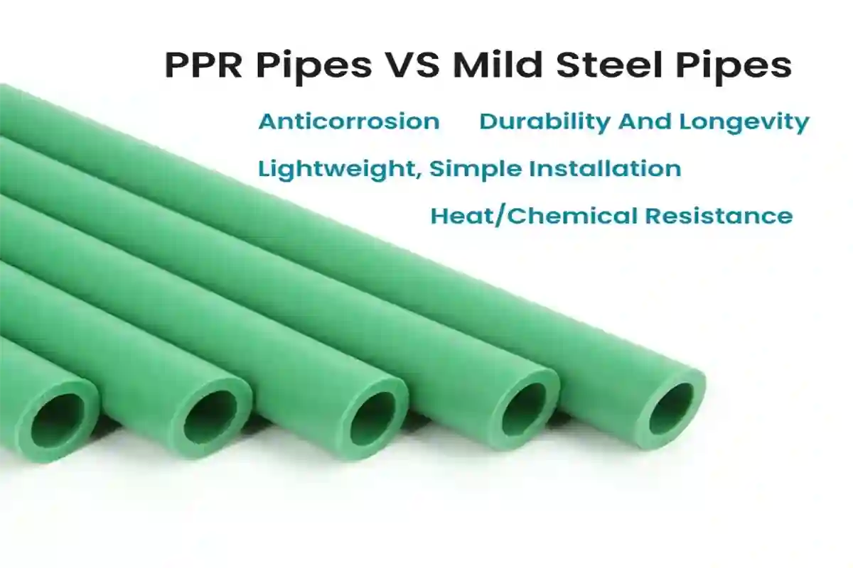 Advantages of PPR Pipes Over Mild Steel Pipes | DESO Group