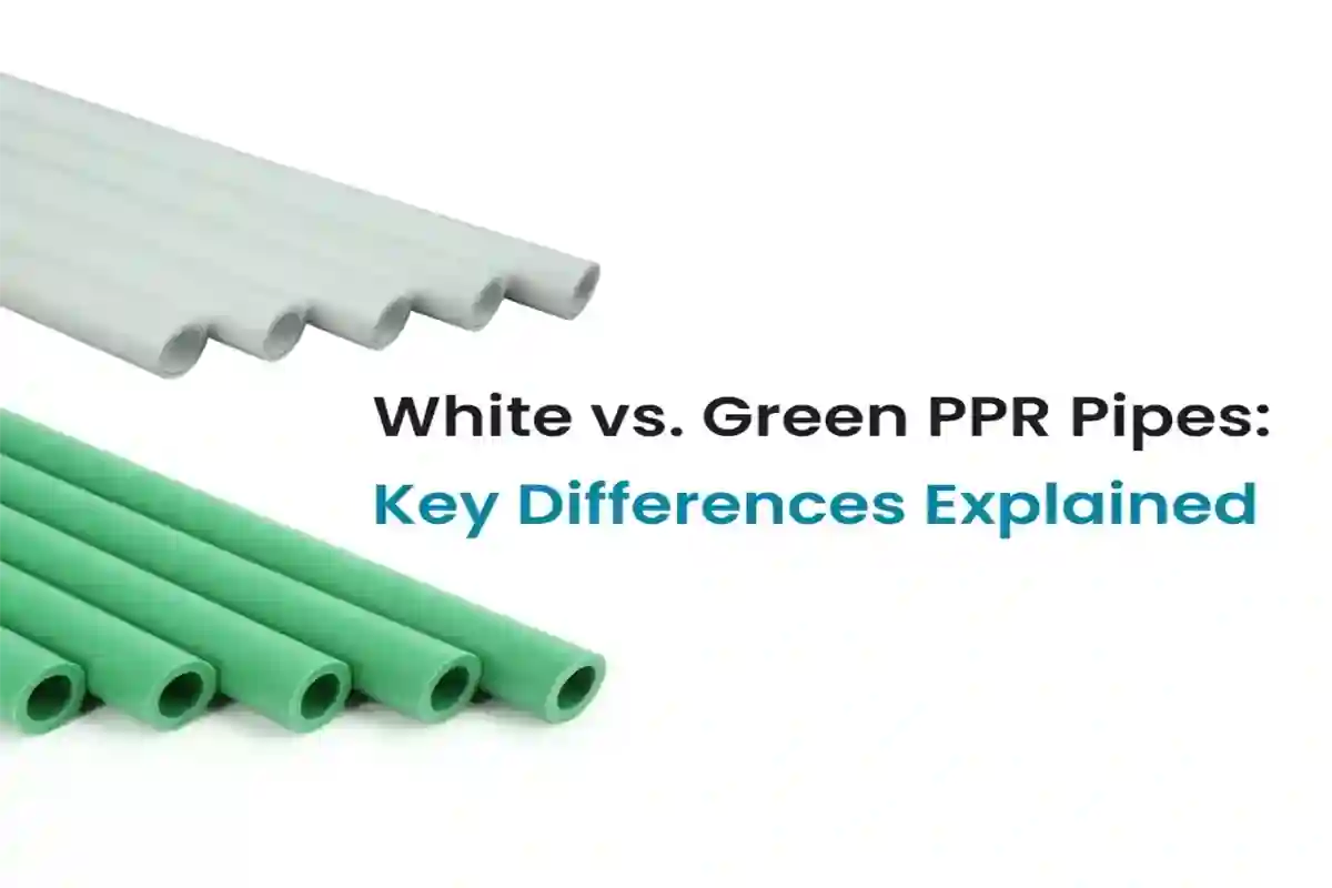White vs. Green PPR Pipes: Key Differences Explained | DESO Group