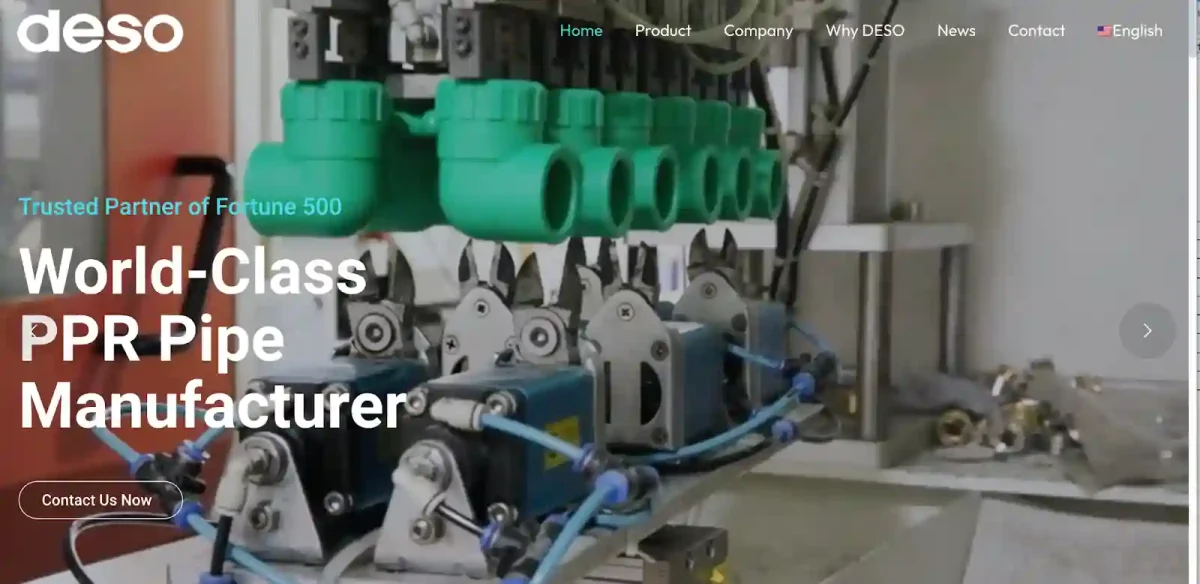 Top 10 PPR Valve Manufacturers in the World | DESO Group