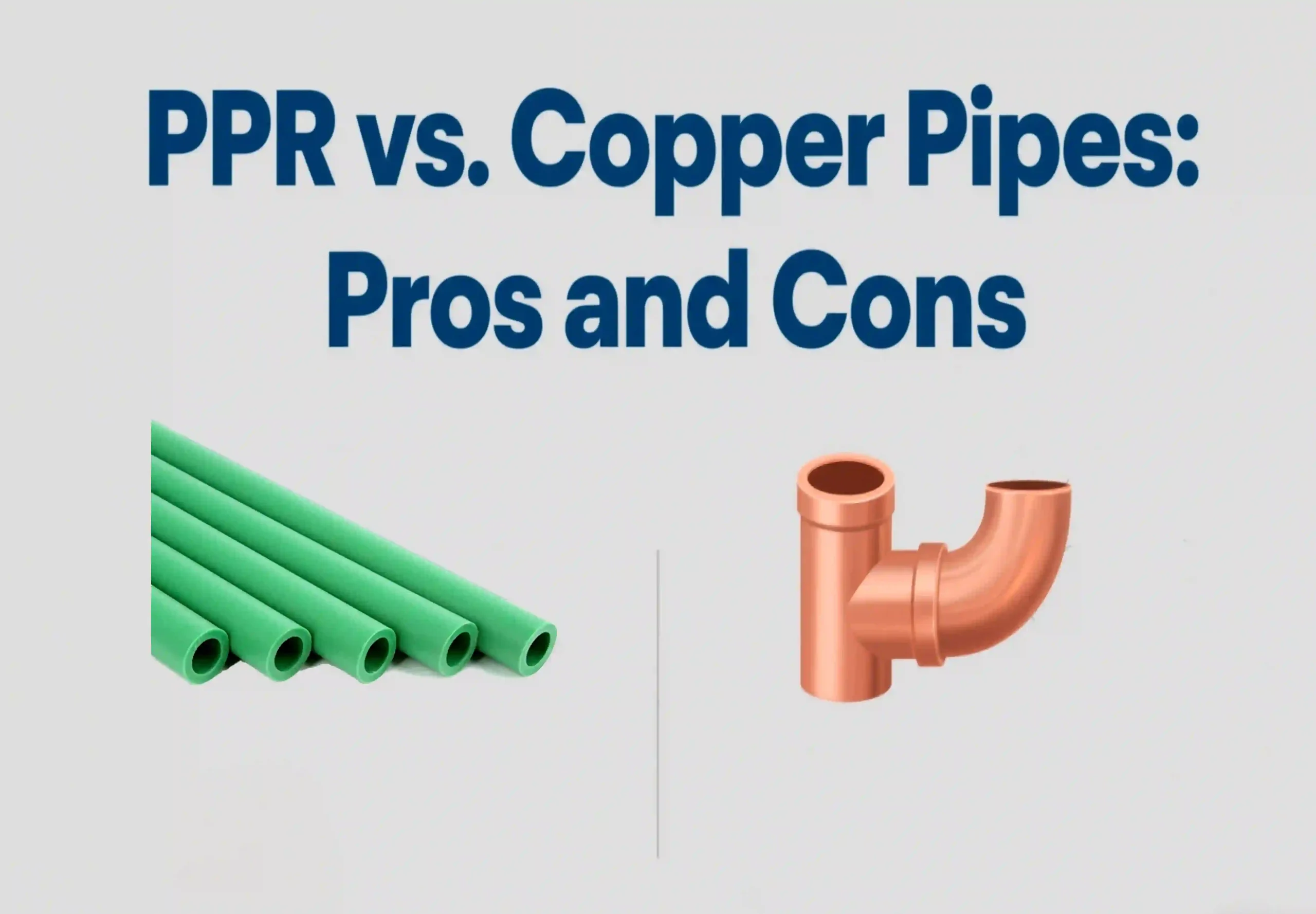 PPR vs. Copper Pipes: Pros and Cons | DESO Group