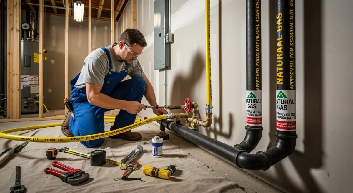 What Type of Pipe Is Used for Natural Gas Lines? | DESO Group