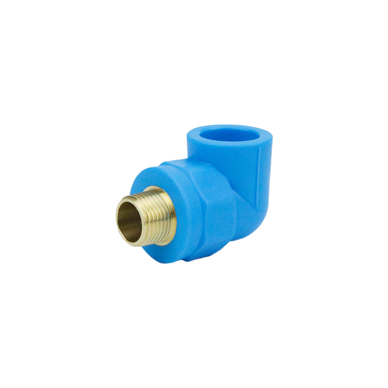 Luxurious PPR Male Elbow 90° | OEM Decorative Brass Fitting | DESO