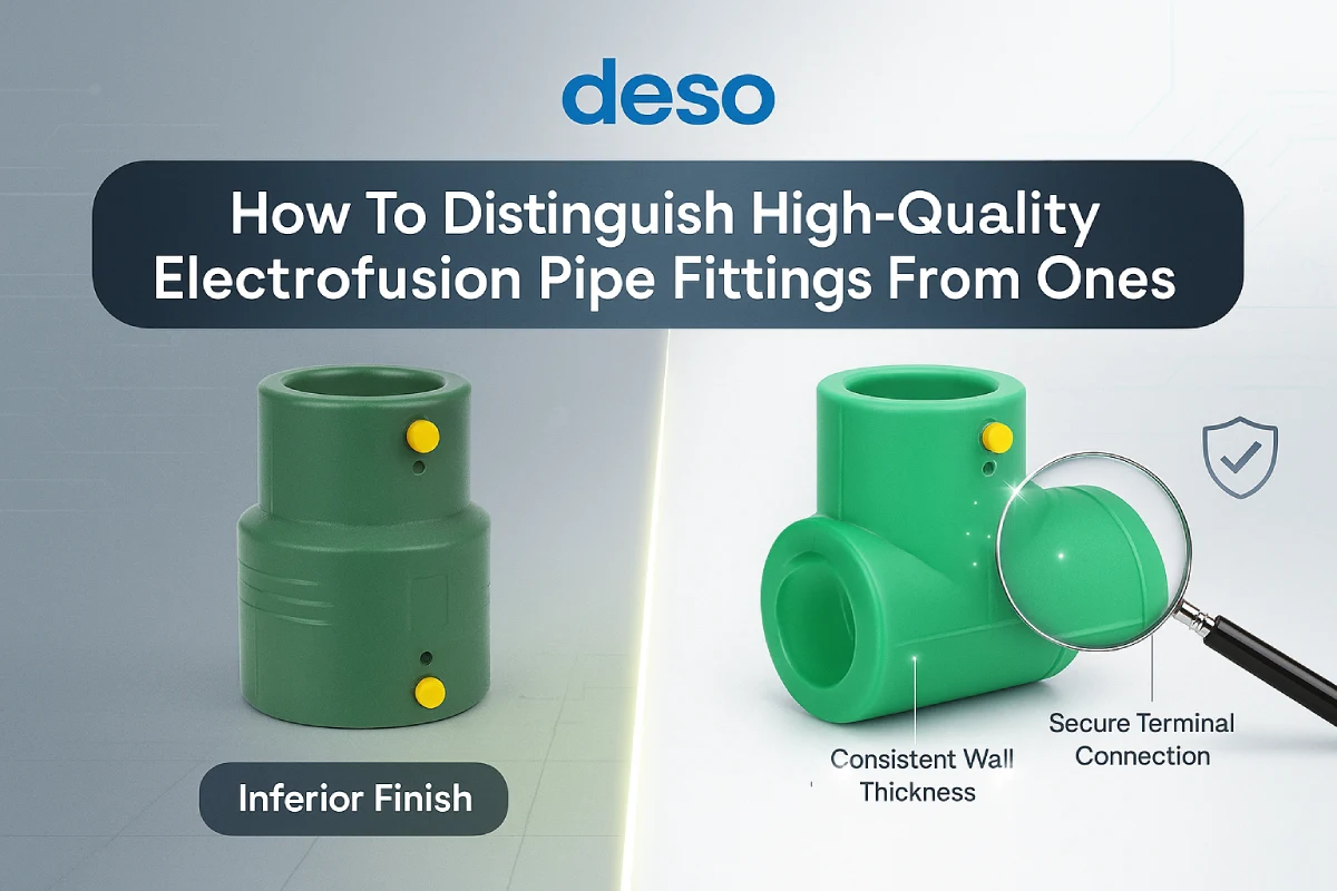 How To Distinguish High-Quality Electrofusion Pipe Fittings | DESO