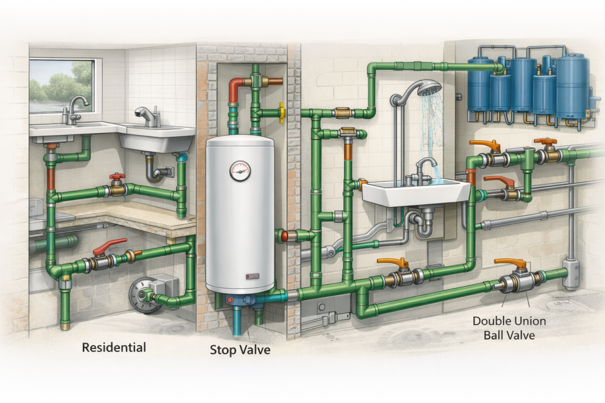 PPR Stop Valve vs Ball Valve: Which to Use | DESO Group
