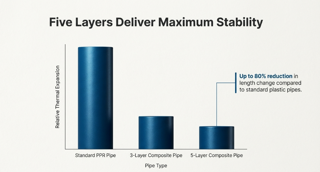 Multi Layer Pipe: 3 vs 5 Layer Expansion | DESO Group