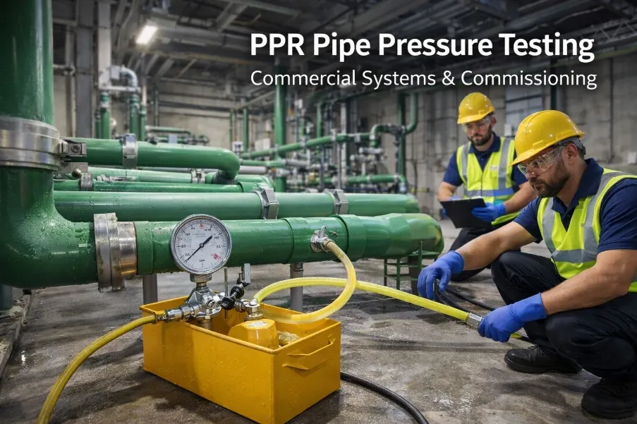 PPR Pipe Pressure Testing Standards for Projects | DESO Group