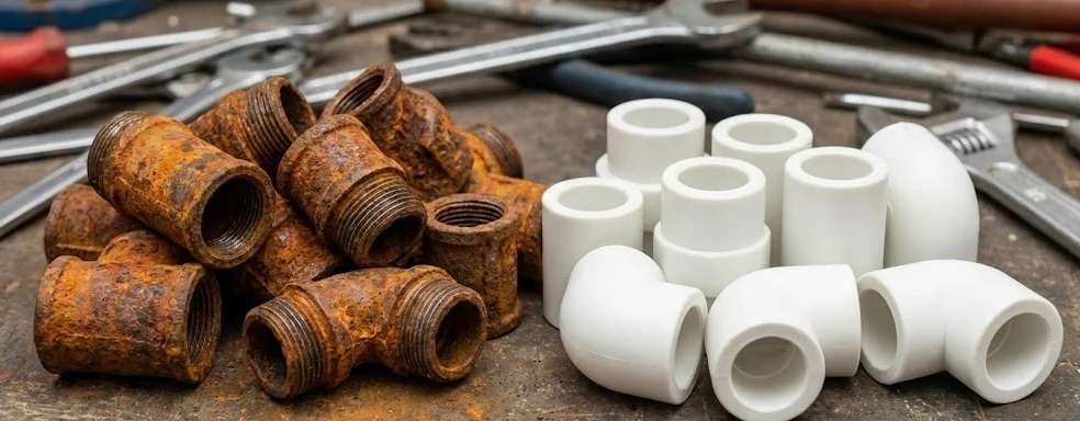 PPR Pipe vs GI Pipes: Why Projects Leave Metal | DESO Group